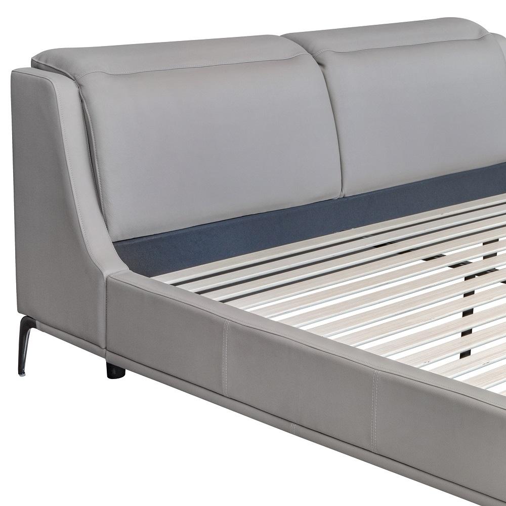 FR Turner Half Leather Bed 100572 | Furniture Republic