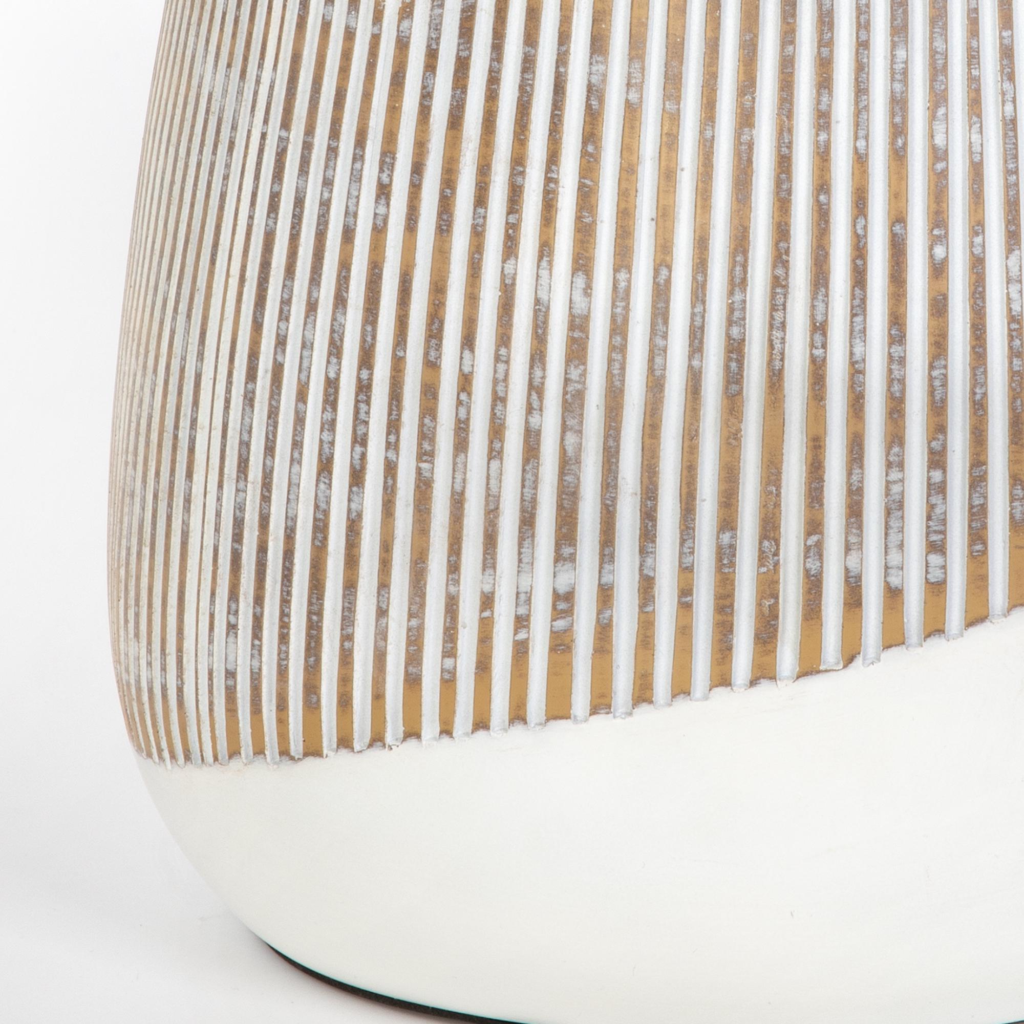 FR Polyresin Pot White 605271 | Furniture Republic